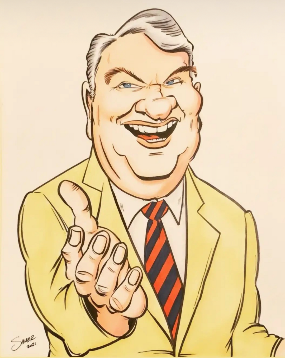 Original Artwork – Jason Sauer - Caricature Artist